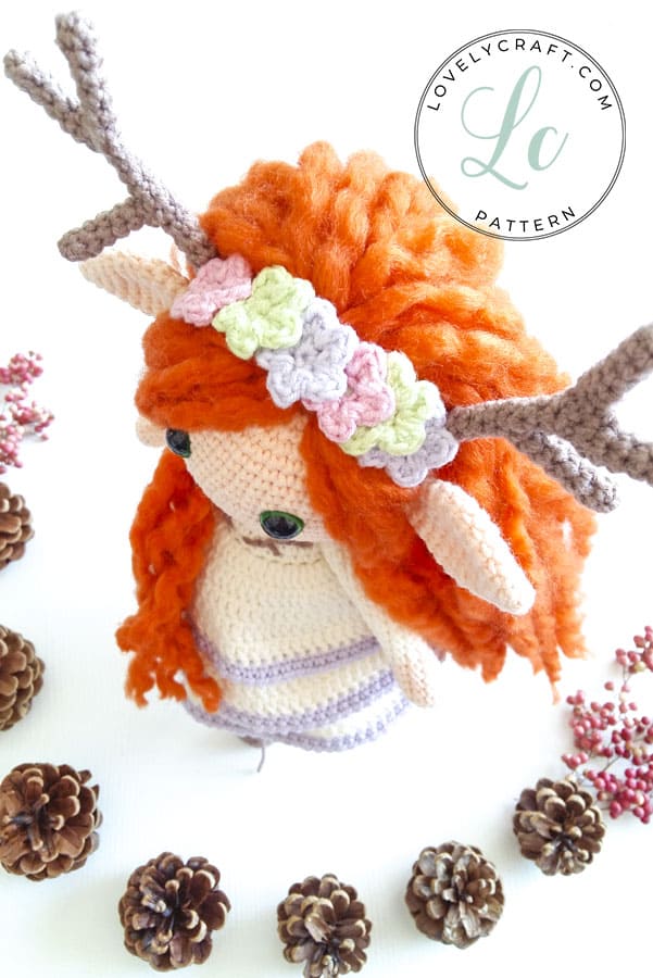 Gazella Amigurumi doll free crochet pattern | Lovelycraft.com