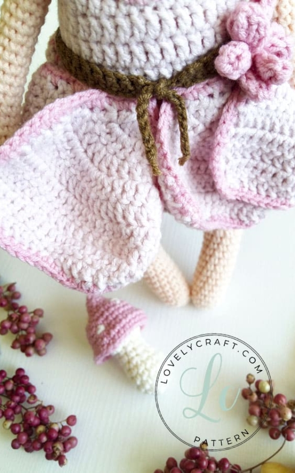Forest Fairy Doll Amigurumi Crochet Pattern - Lovelycraft