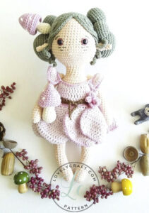 Crochet Forest Fairy Doll Amigurumi Free Pattern - Lovelycraft