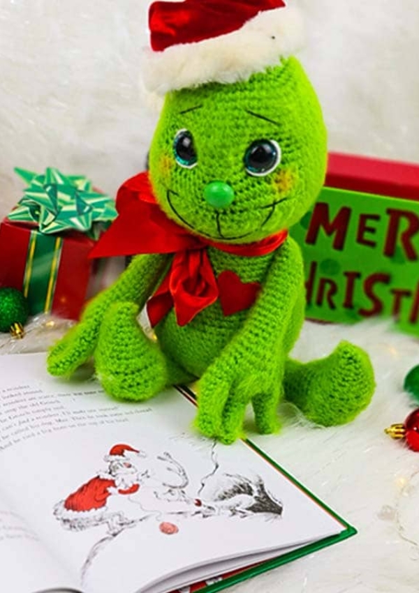 Baby Crochet Grinch Amigurumi Free Pattern - Lovelycraft
