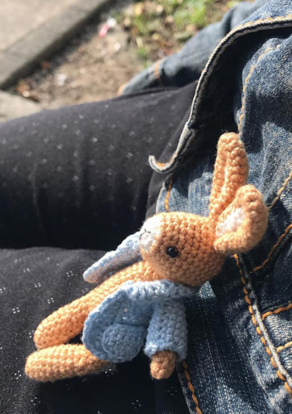 PDF Pocket Bunny Amigurumi Crochet Free Pattern - Lovelycraft