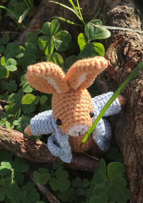 PDF Pocket Bunny Amigurumi Crochet Free Pattern - Lovelycraft