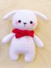 Crochet Snow Bunny PDF Amigurumi Free Pattern - Lovelycraft