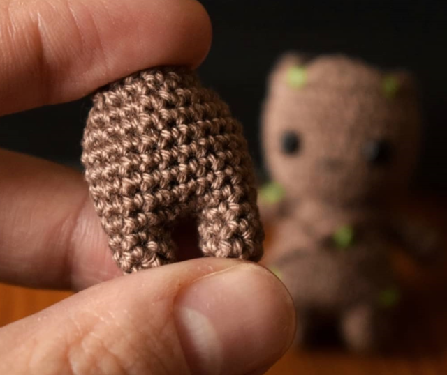 Crochet Baby Groot PDF Amigurumi Free Pattern - Lovelycraft