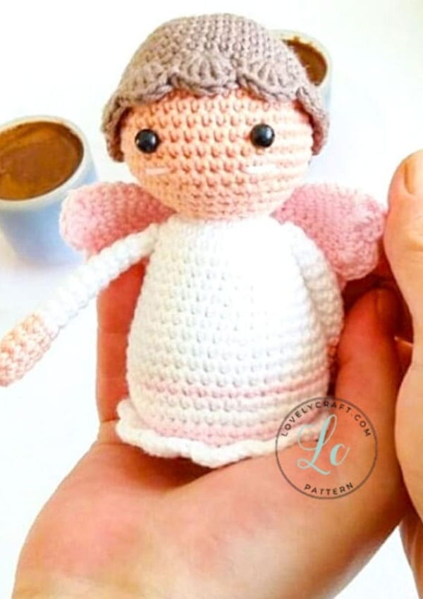 Crochet Christmas Angel Amigurumi Free Pattern - Lovelycraft