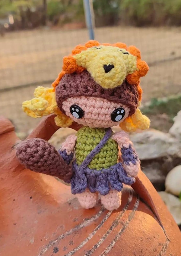 Hercules Crochet Doll PDF Amigurumi Free Pattern - Lovelycraft