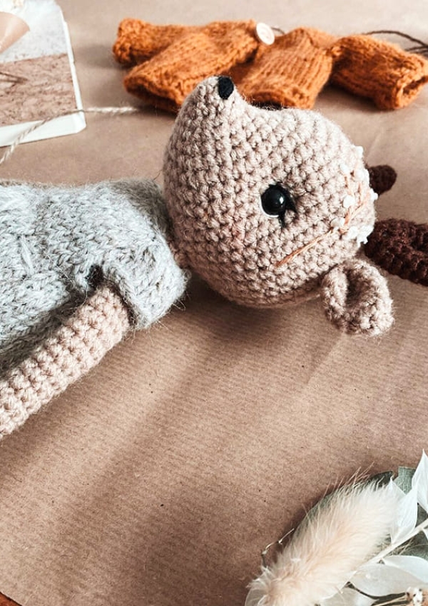 Crochet Fawn Deer Gazâl Free Amigurumi Pattern - Lovelycraft