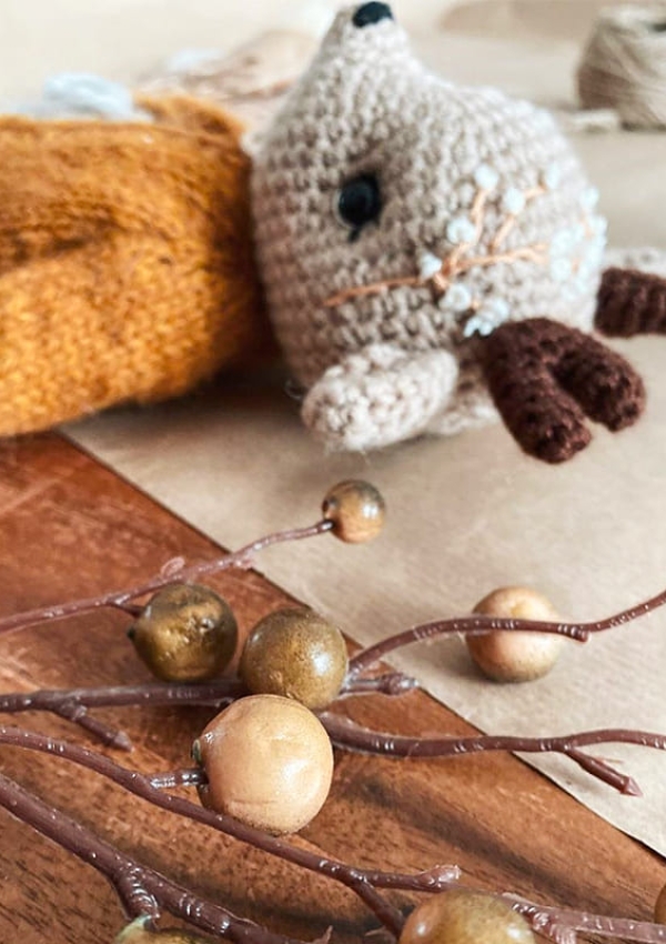 Crochet Fawn Deer Gazâl Free Amigurumi Pattern - Lovelycraft