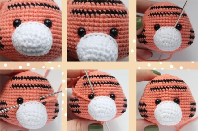 Crochet Mini Tiger PDF Amigurumi Free Pattern - Lovelycraft